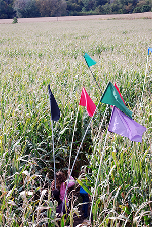 How to solve the maze – Treinen Farm Corn Maze & Pumpkin Patch
